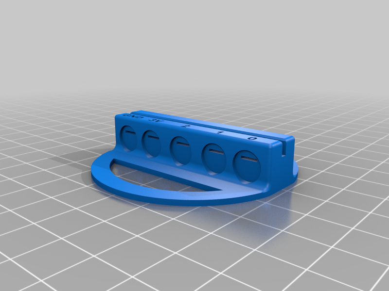 Free STL file Micro:bit prototyping connecting cradle・3D printing model ...