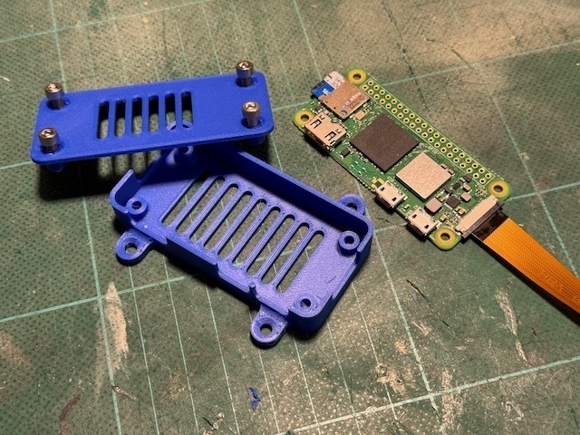 Free 3D file Raspberry Pi Zero 2W and camera case 📷・3D print model to ...