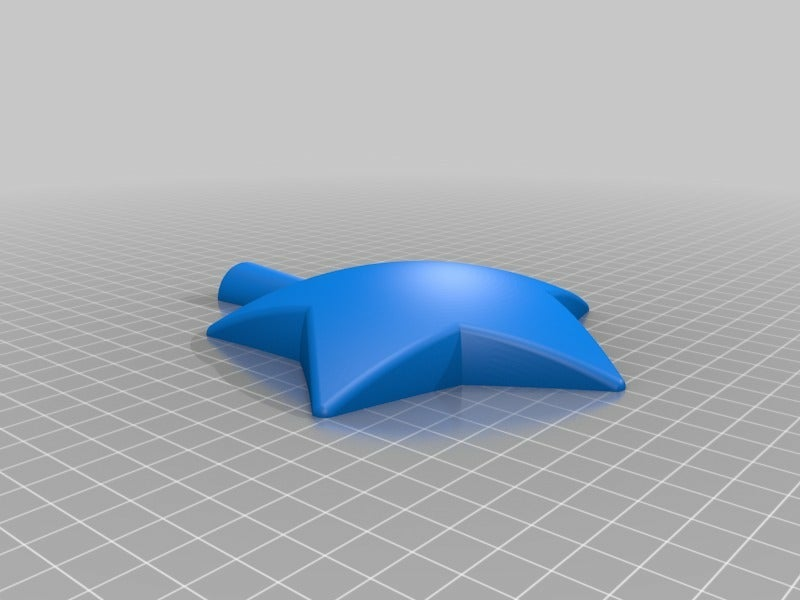 Free STL file Mario Star Decorations Xmas Tree Topper with Simple LED ...