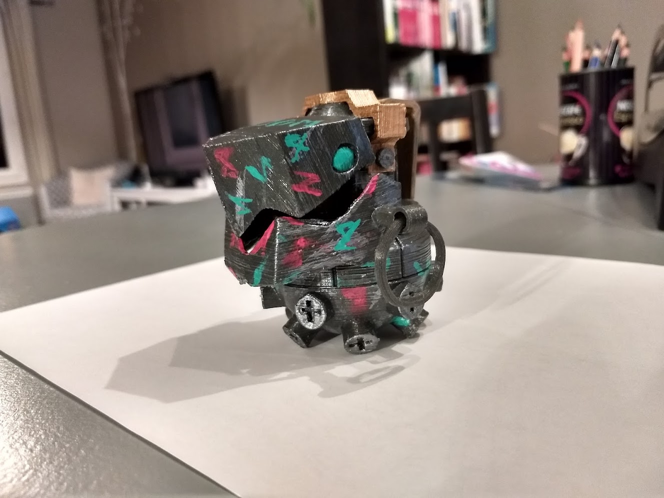 3D printable arcane jinx grenade • made with HyperCube・Cults