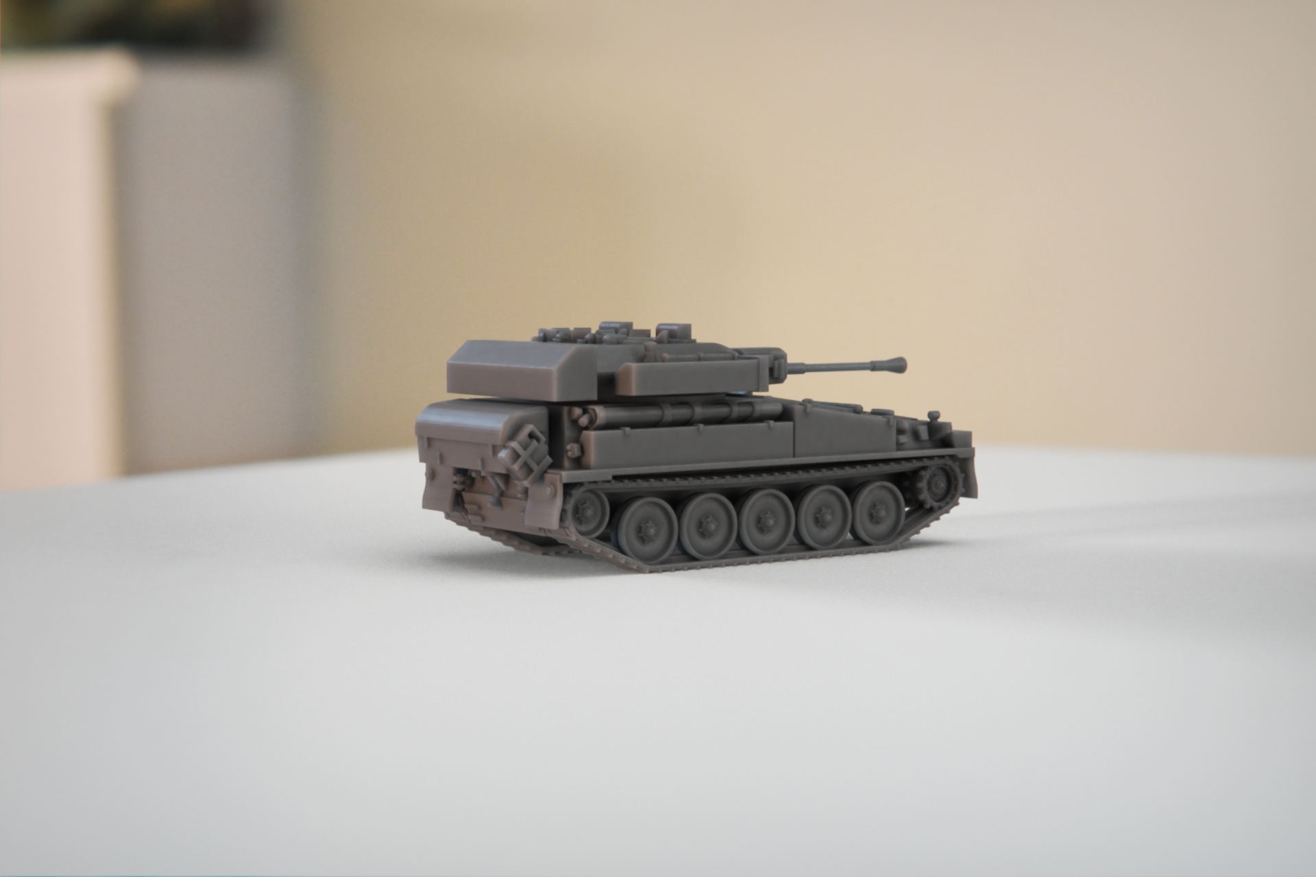 3D file FV107 Scimitar Light Tank 🪖・3D printable model to download・Cults