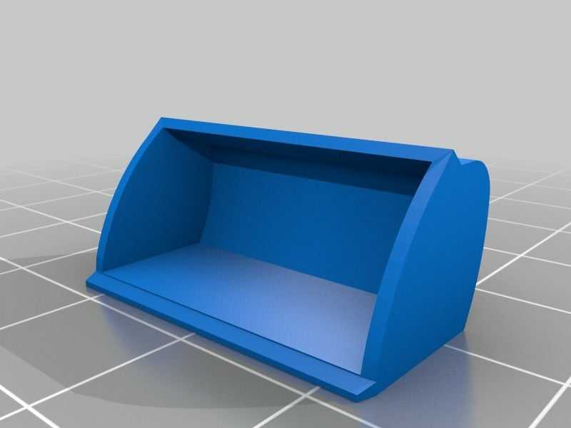 Free STL file Easy to print Generic Front Loader (esc: 1:100 or HO ...