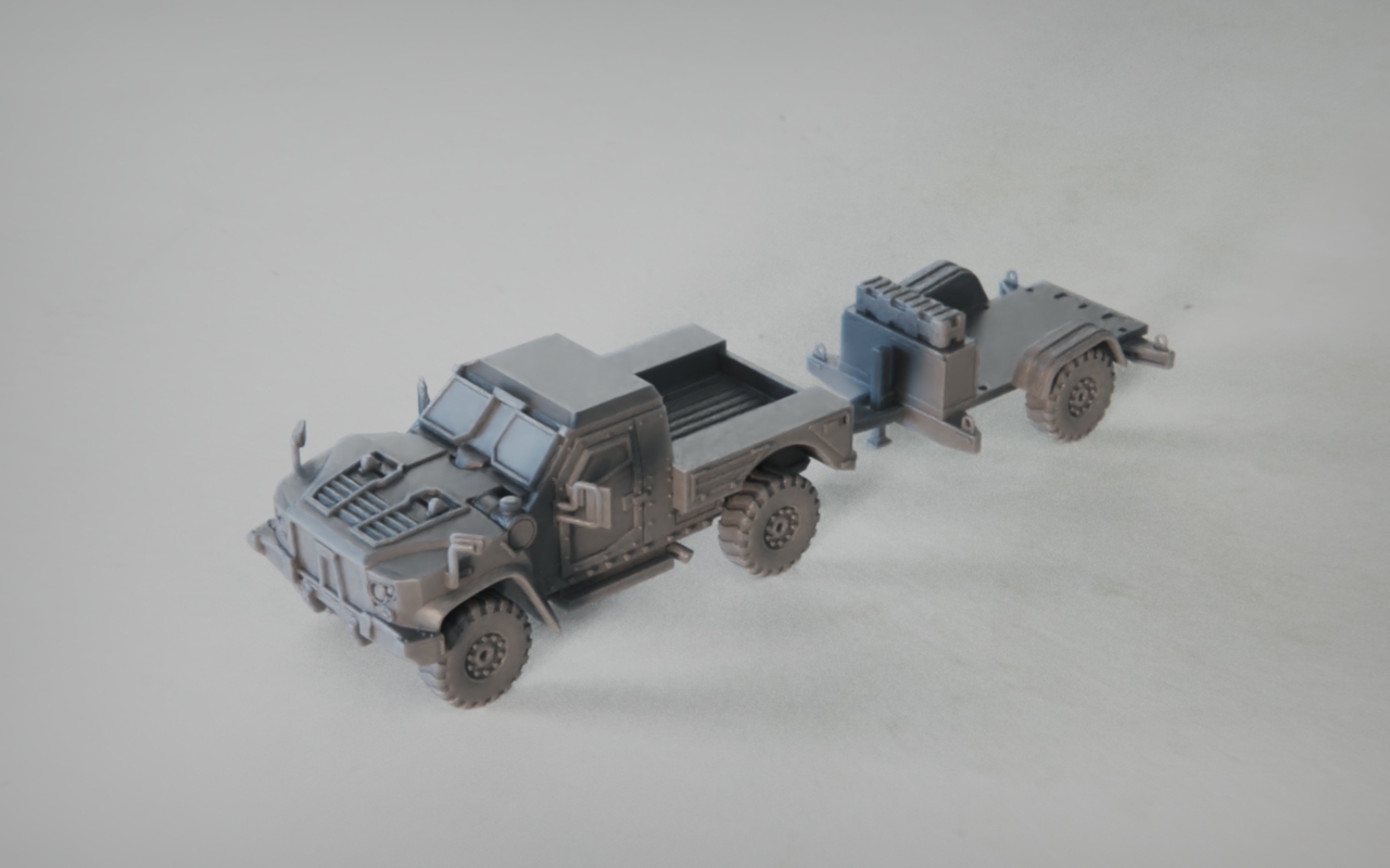 3D file JOINT LIGHT TACTICAL VEHICLE (JLTV) MILITARY VEHICLE UTILITY 1: ...