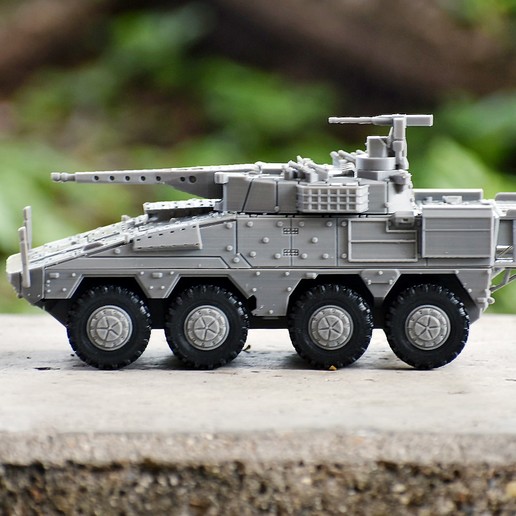 Download STL file Boxer IFV CVR Military 8x8 vehicle Australian version ...
