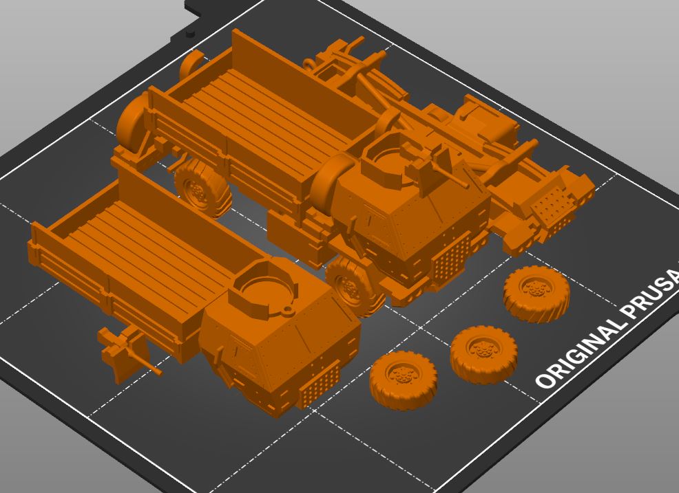 3D file M1078 LMTV Light Utility Truck (Armored and Regular)・3D printer ...