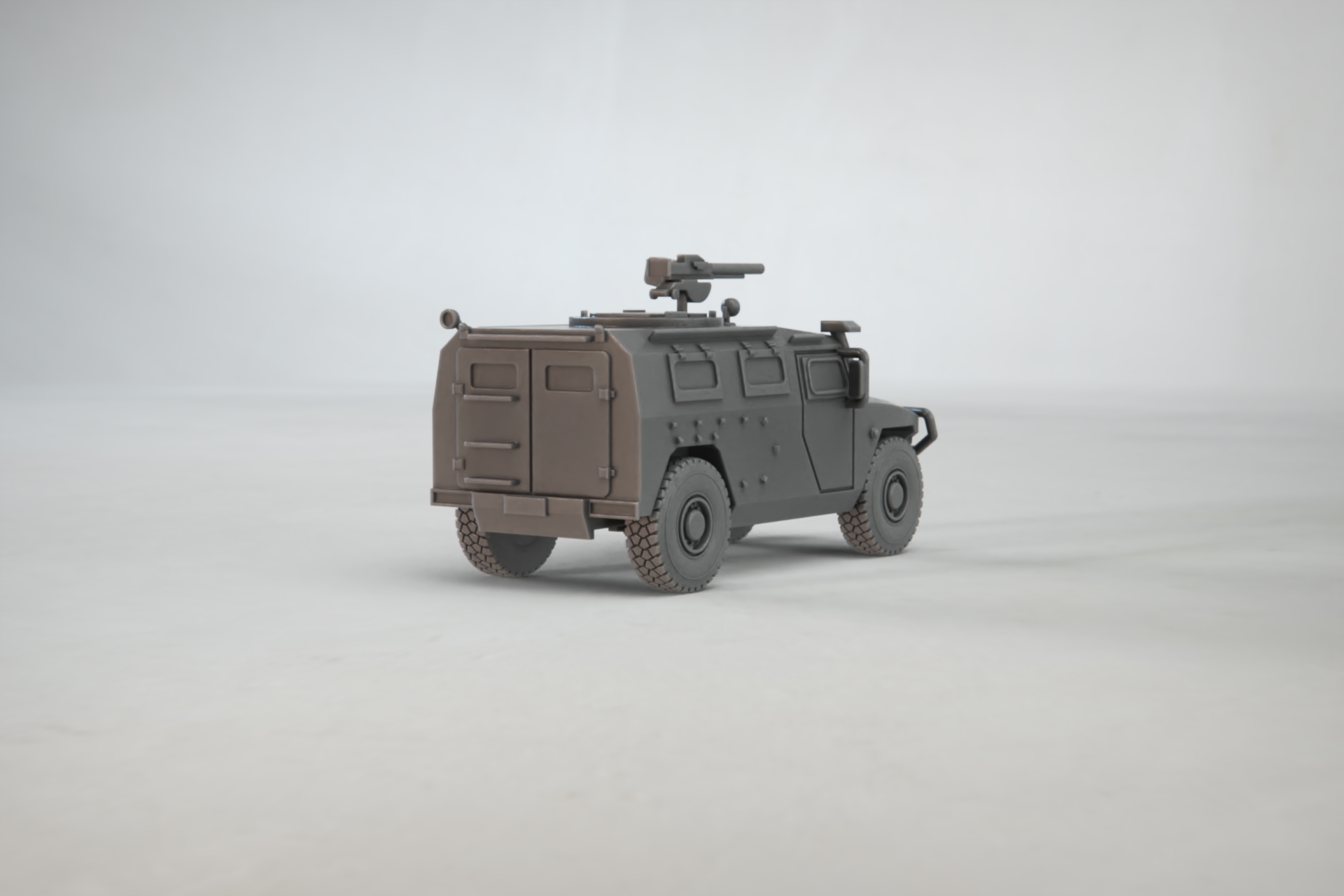 3D file GAZ Tigr IMV・Model to download and 3D print・Cults