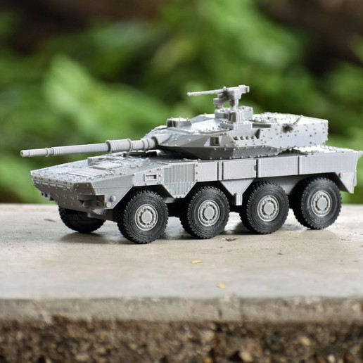 Download STL file Type 16 maneuver combat vehicle • 3D printing model ...