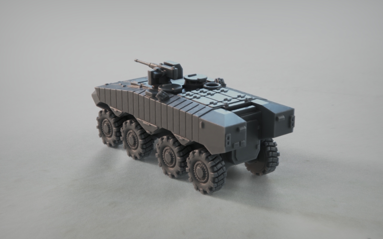 3D file Eitan 8x8 AFV 1:64 Scale Model・3D printer design to download・Cults