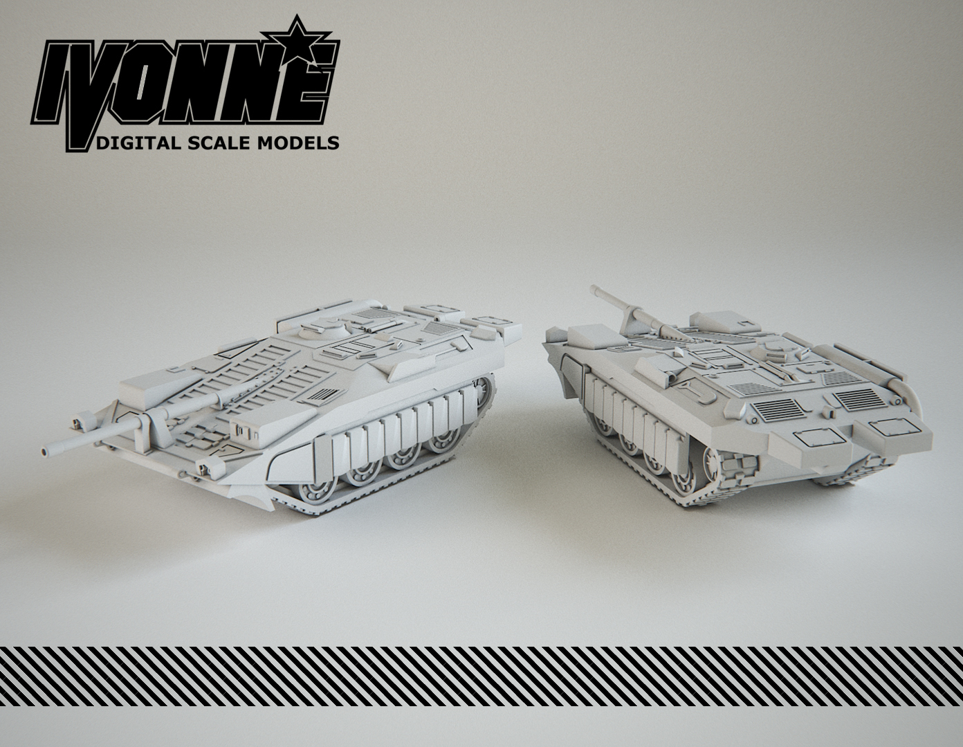STL file Stridsvagn 103 S-Tank 🪖・3D printable design to download・Cults