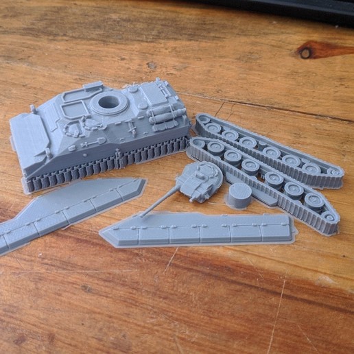 Download 3D printing designs XM723 MICV Military Vehicle ・ Cults