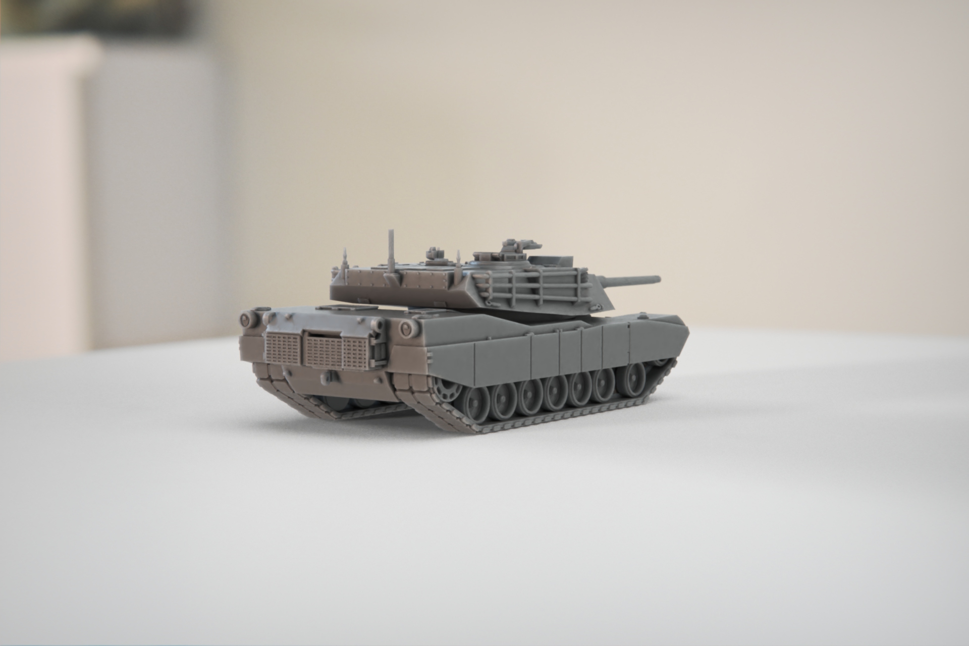 3D file M1 Abrams MBT 🪖・Model to download and 3D print・Cults