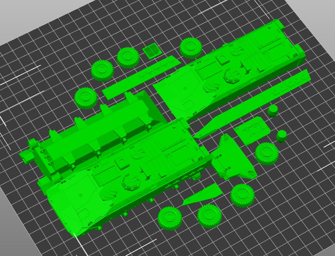 STL file BAE Systems Amphibious Combat Vehicle ACV USMC 8x8 🪖・3D ...
