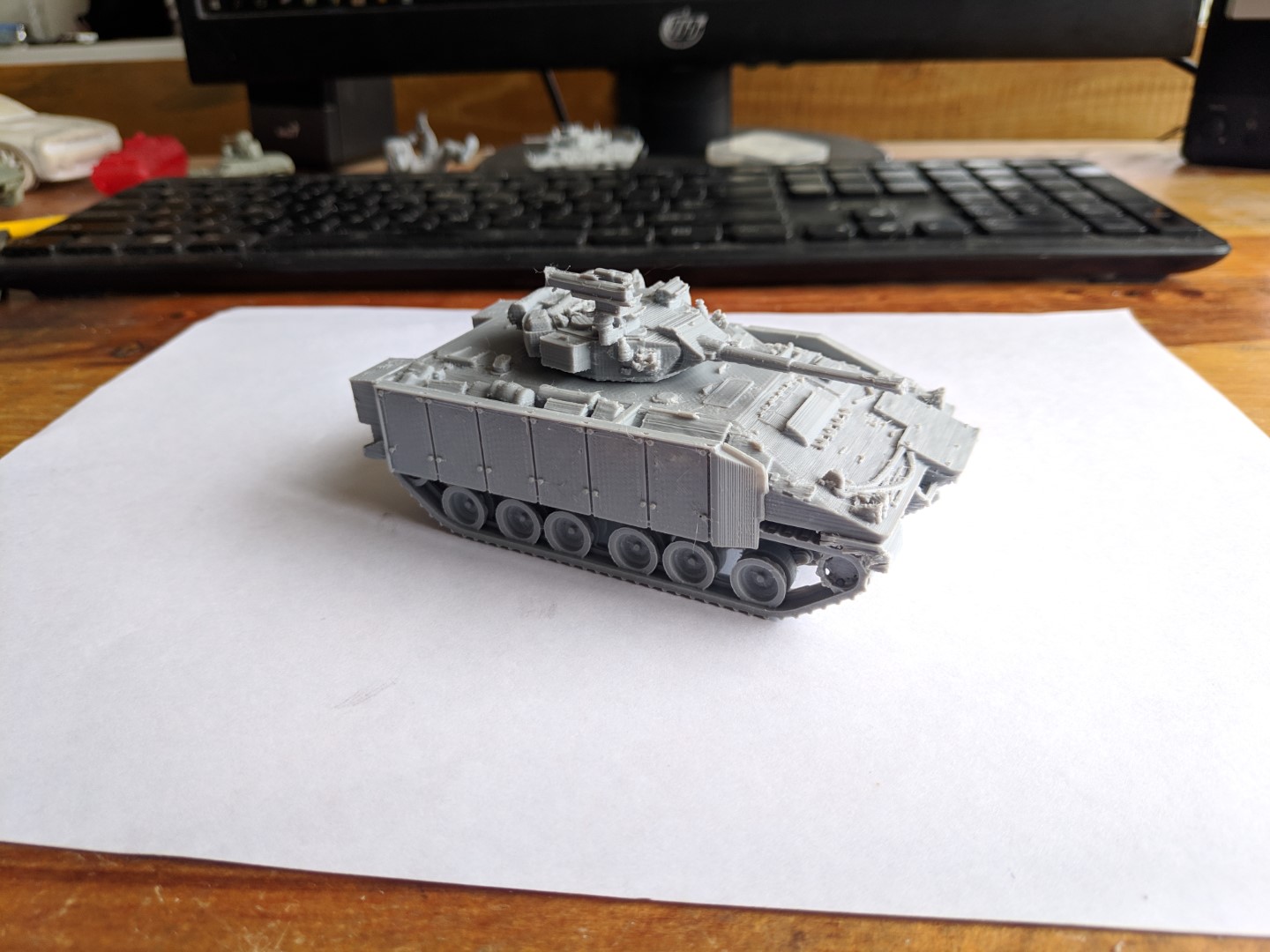 STL file FV510 Warrior IFV Military Tank 🪖・Template to download and 3D ...
