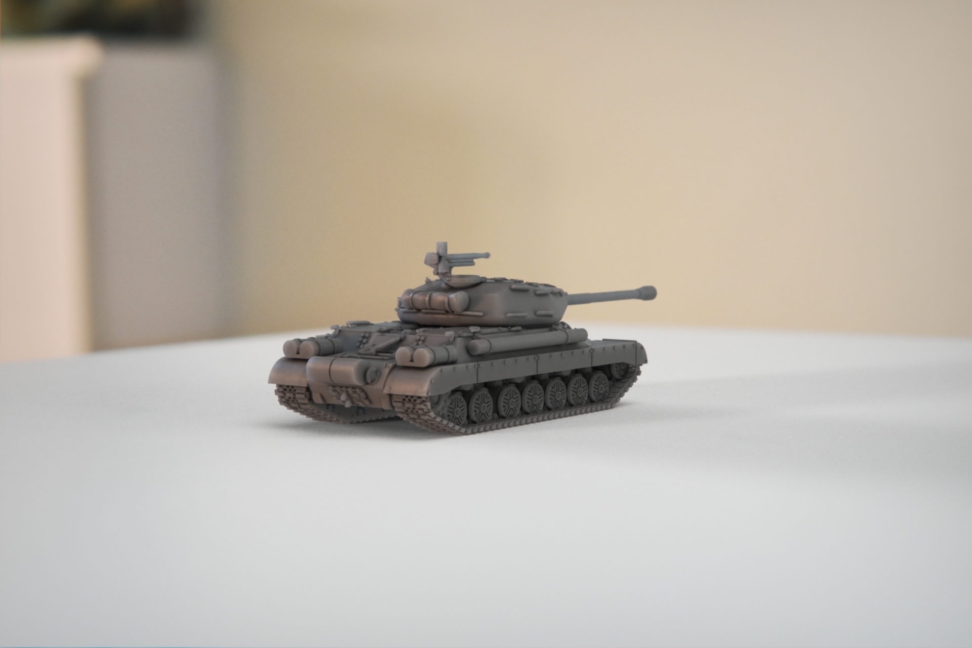 3D-Datei IS-4 Object 701 Heavy Tank 1:64 Scale Model・3D-druckbares ...