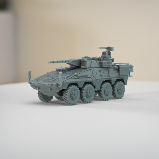 Download STL file Boxer IFV CVR Military 8x8 vehicle Australian version ...