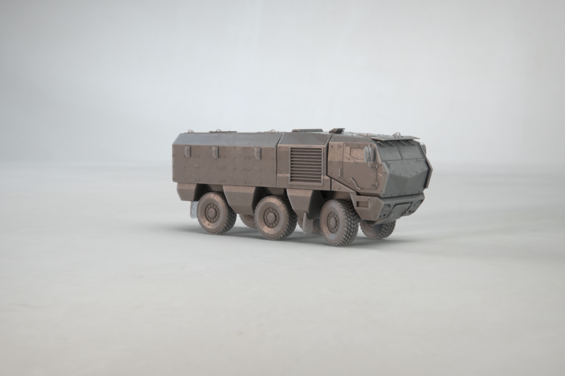 3D file KAMAZ-63968 Typhoon-K MRAP・3D printable model to download・Cults