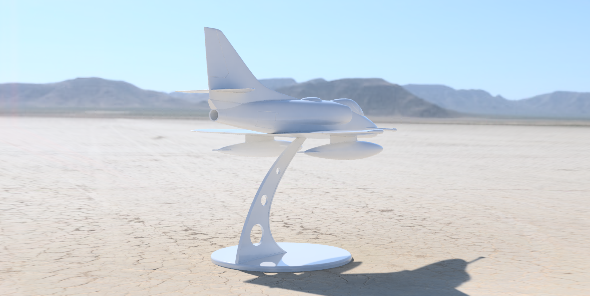 STL file A4 Skyhawk scale model・3D print model to download・Cults