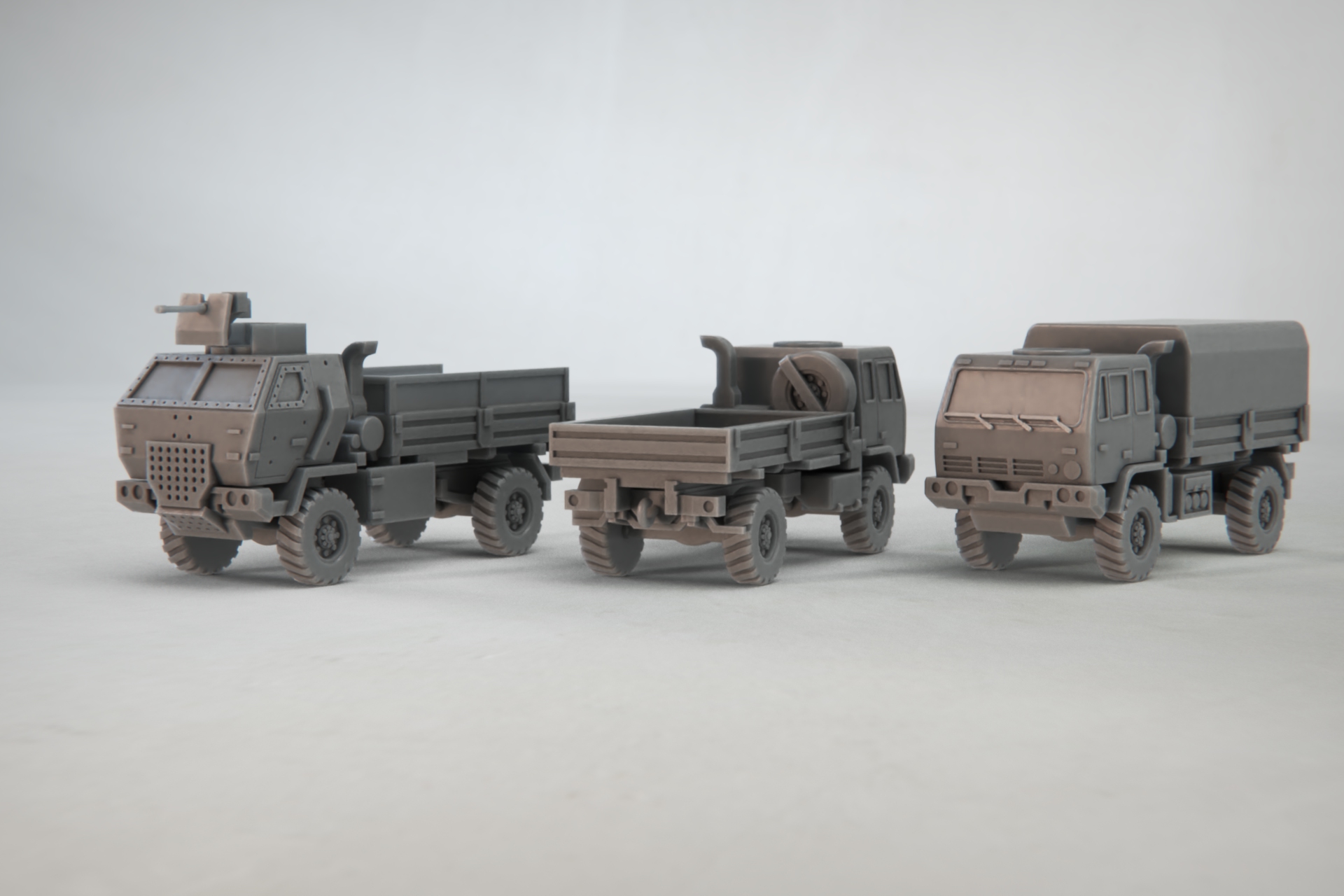 3D file M1078 LMTV Light Utility Truck (Armored and Regular)・3D printer ...