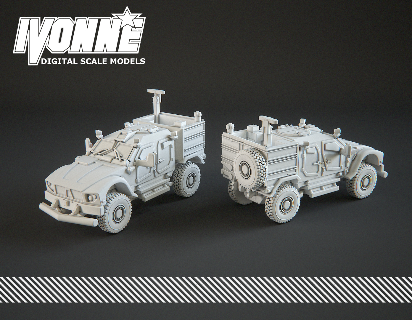 STL file Oshkosh M-ATV Military Vehicle 🪖・Model to download and 3D ...