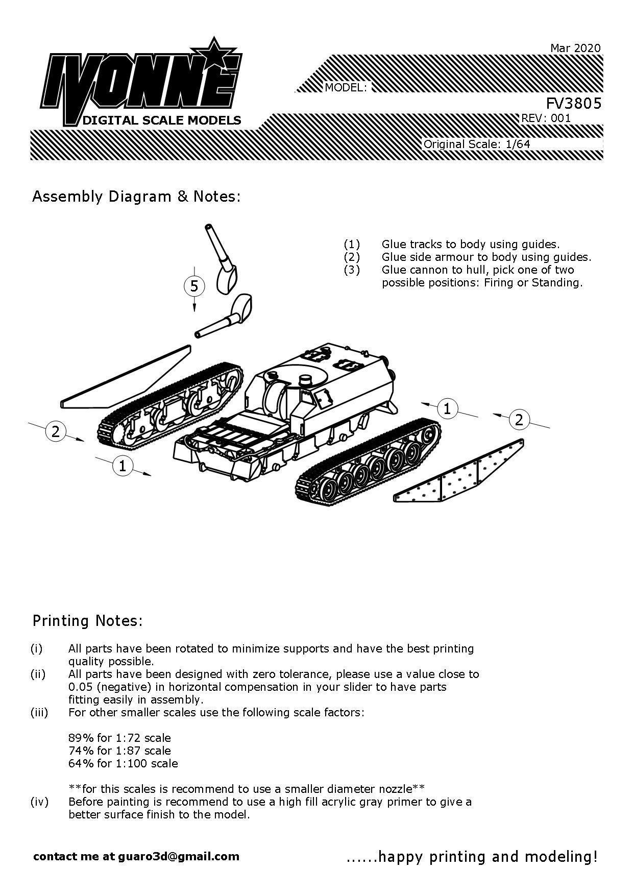 STL file FV3805 Centurion SPG・3D printing model to download・Cults