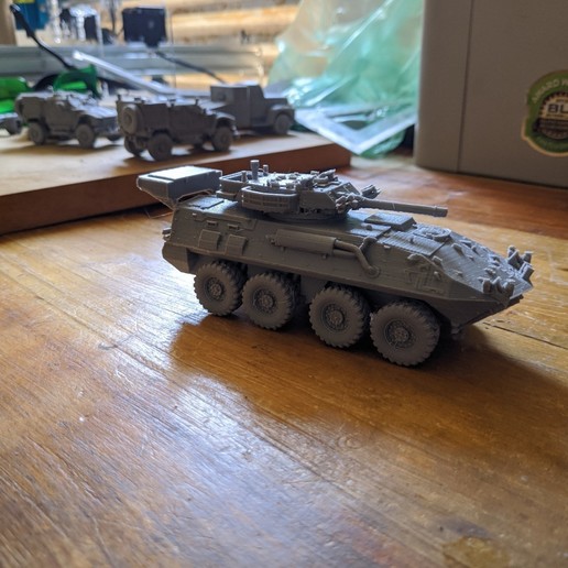 Download STL file LAV III Kodiak Military Vehicle • 3D printer object ・ Cults