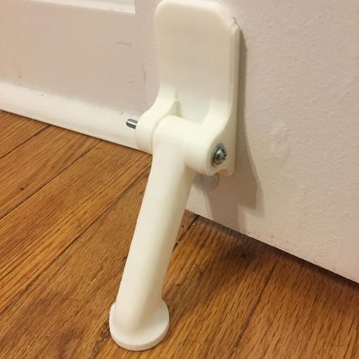 Download free STL file Folding Doorstop • 3D printing object ・ Cults