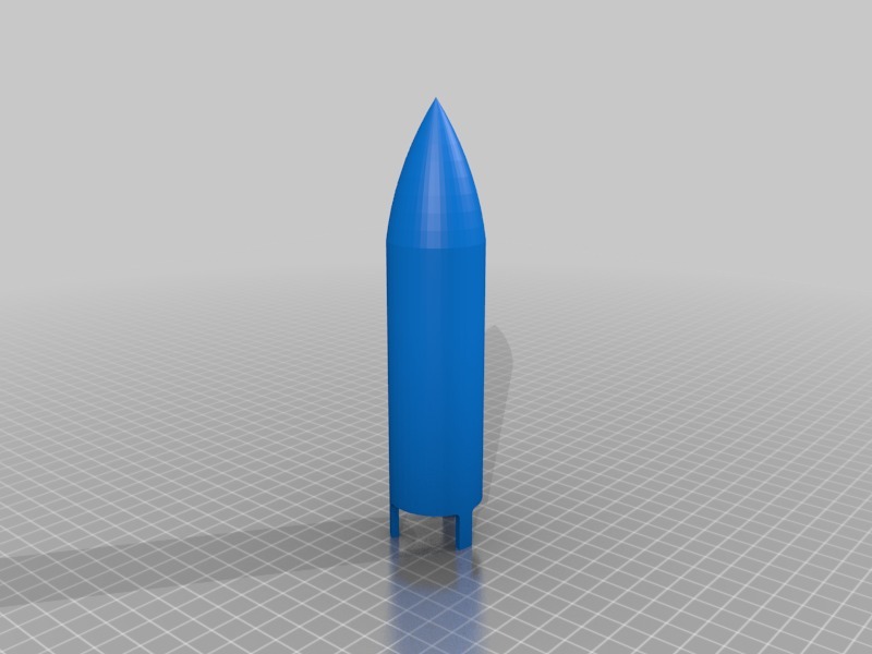 Free 3D file Rocket Kno3・Model to download and 3D print・Cults