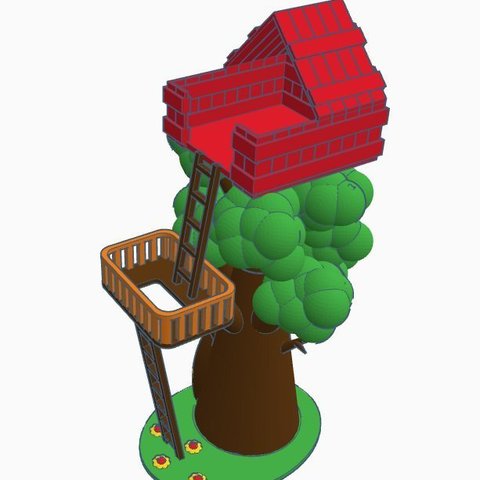 Download free 3D model Tree house ・ Cults