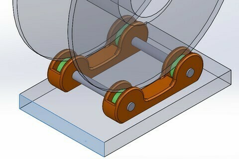 Archivo 3D gratis Support de bobine 🧞‍♂️・Modelo imprimible en 3D para ...