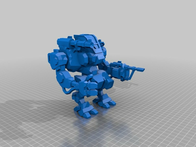 Free STL file mech・3D printing model to download・Cults