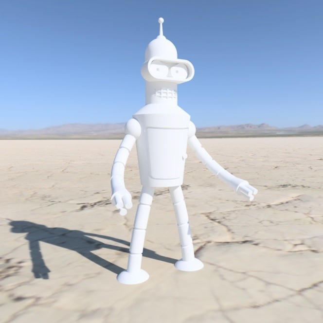 Free STL file Bender Rodriguez 🤖・3D printable design to download・Cults