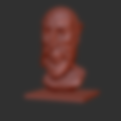 Download free STL file Male bust with goatee • 3D printable object ・ Cults