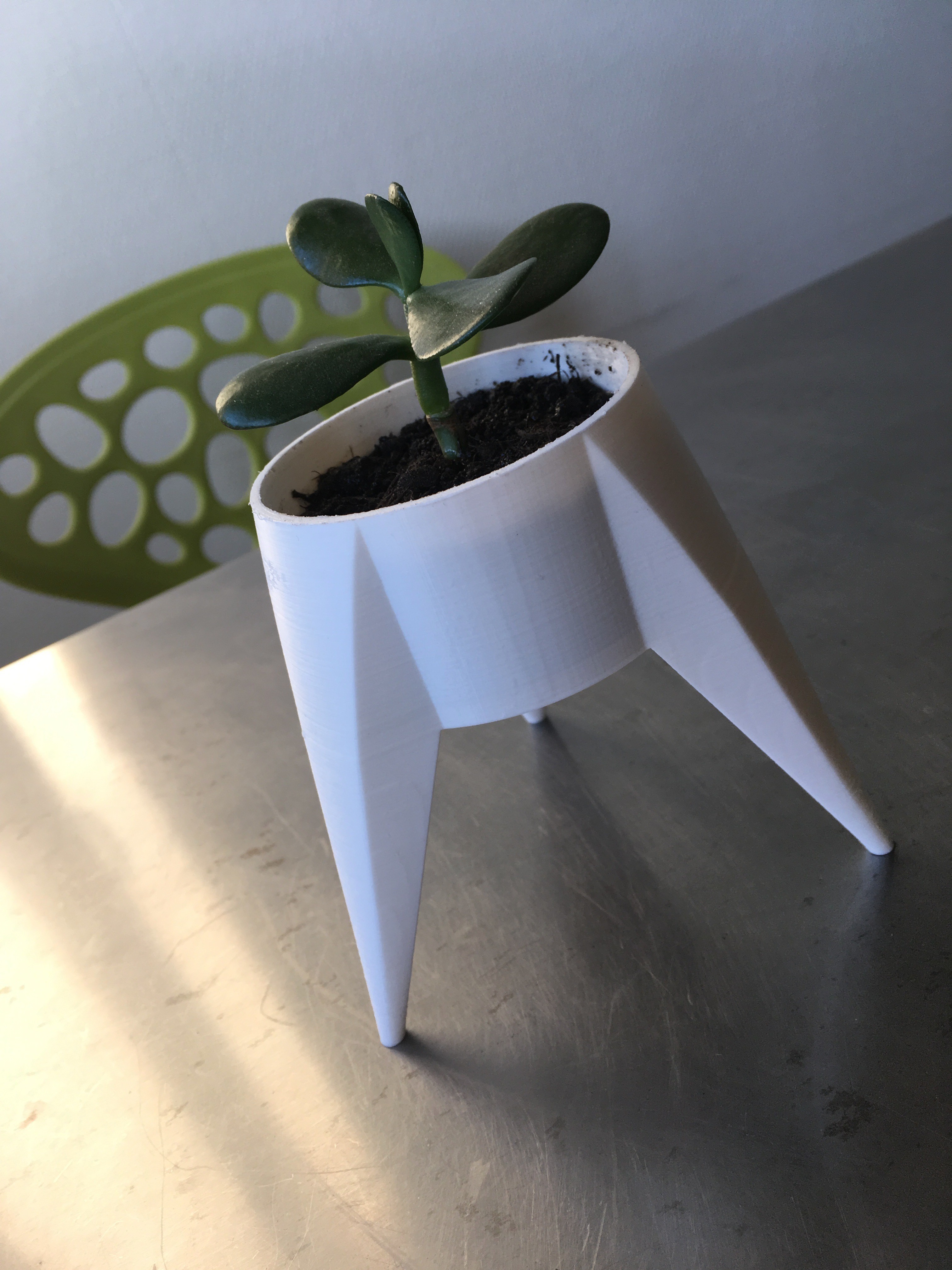 Télécharger fichier STL gratuit Pot de fleurs tripode • Design pour ...