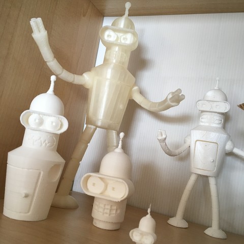 3D printer Bender Rodriguez ・ Cults