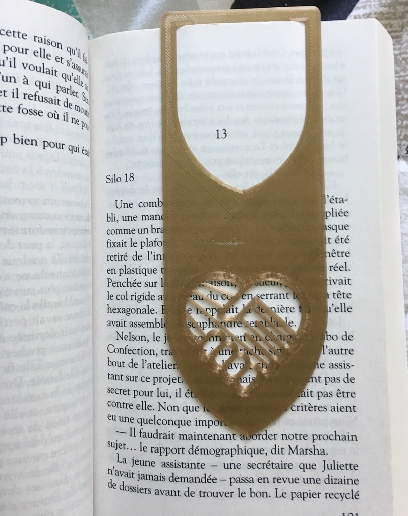 Free 3D file e-Nable Bookmark・3D print design to download・Cults