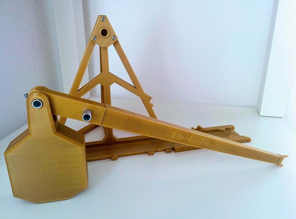 Free STL file Trebuchet 🎠・3D printable model to download・Cults