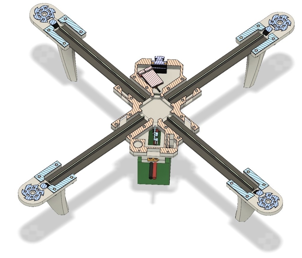 Free STL file Quadcopter 🚁・3D printer design to download・Cults