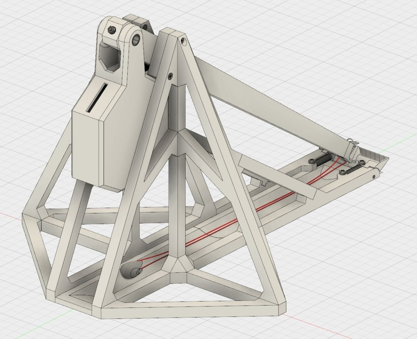 Download free STL file Trebuchet • Template to 3D print ・ Cults