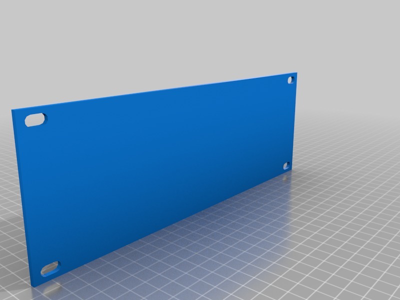 Free 3D file Blank Face Rack 10 inch・3D printer model to download・Cults