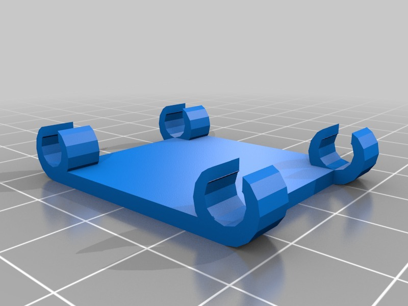 Free 3D file Racing Quad Stand Off Plates for X frame・3D printable ...