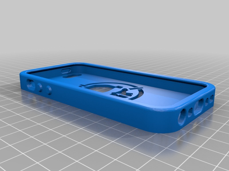 Free 3D file Rotor Riot iPhone 5S/5 Case・3D printer model to download・Cults