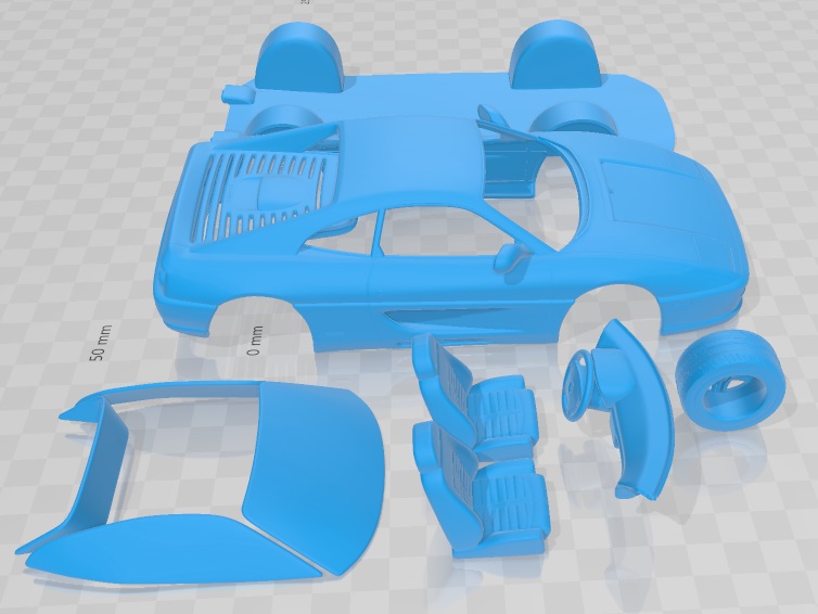 3D file Ferrari F355 F1 Berlinetta 1998 Printable Car・3D printing model ...