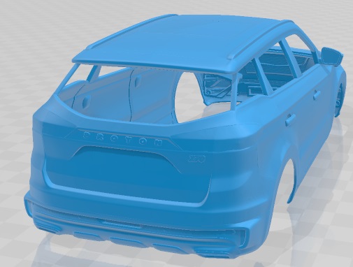 3D file Proton X70 2018 Printable Body Car・Design to download and 3D ...