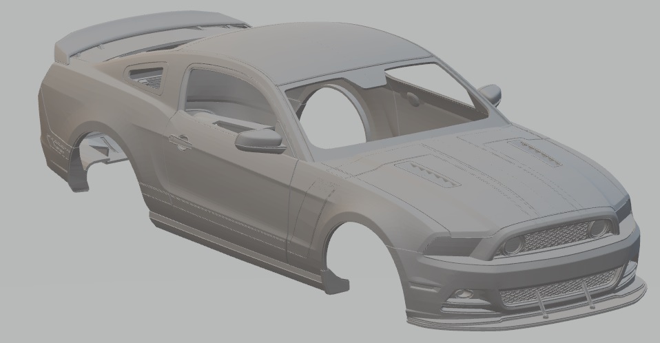 STL file Mustang 302 Printable Body Car・3D printer design to download・Cults