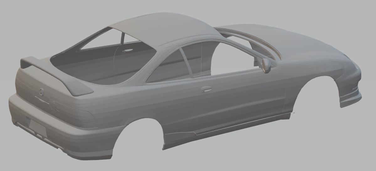 Archivo STL Acura Integra Type R DC2 Printable Body Car 🚗・Modelo de ...