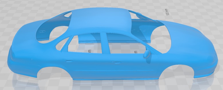 3D file Ford Taurus 1996 Printable Body Car・Design to download and 3D ...