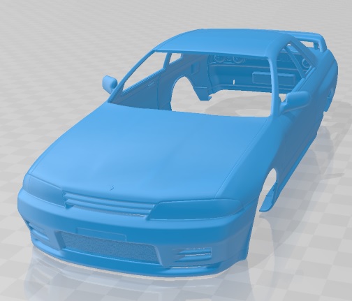 3D file Nissan Skyline R32 GT-R Coupe 1989 Printable Body Car・3D ...