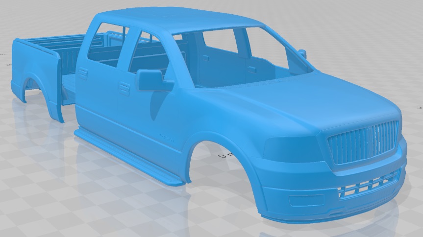 3D file Lincoln Mark LT 2005 Printable Body Car・3D printable model to ...