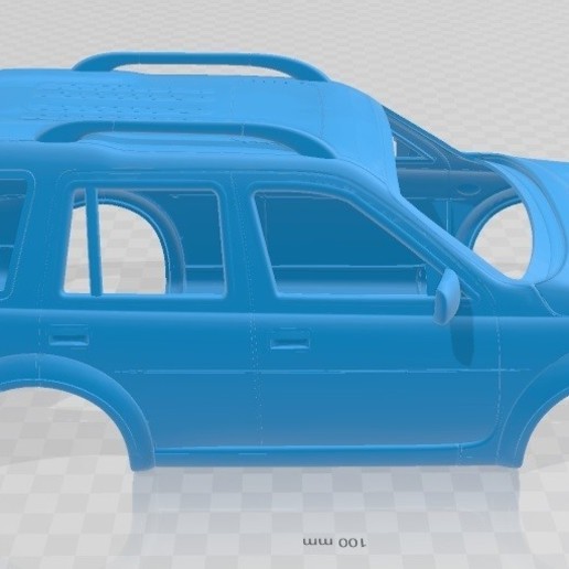 Download STL file Land Rover Freelander Printable Body Car • 3D print ...