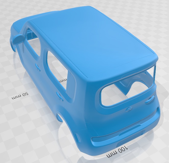 3D file Nissan Cube 2010 Printable Body Car・3D printer model to ...